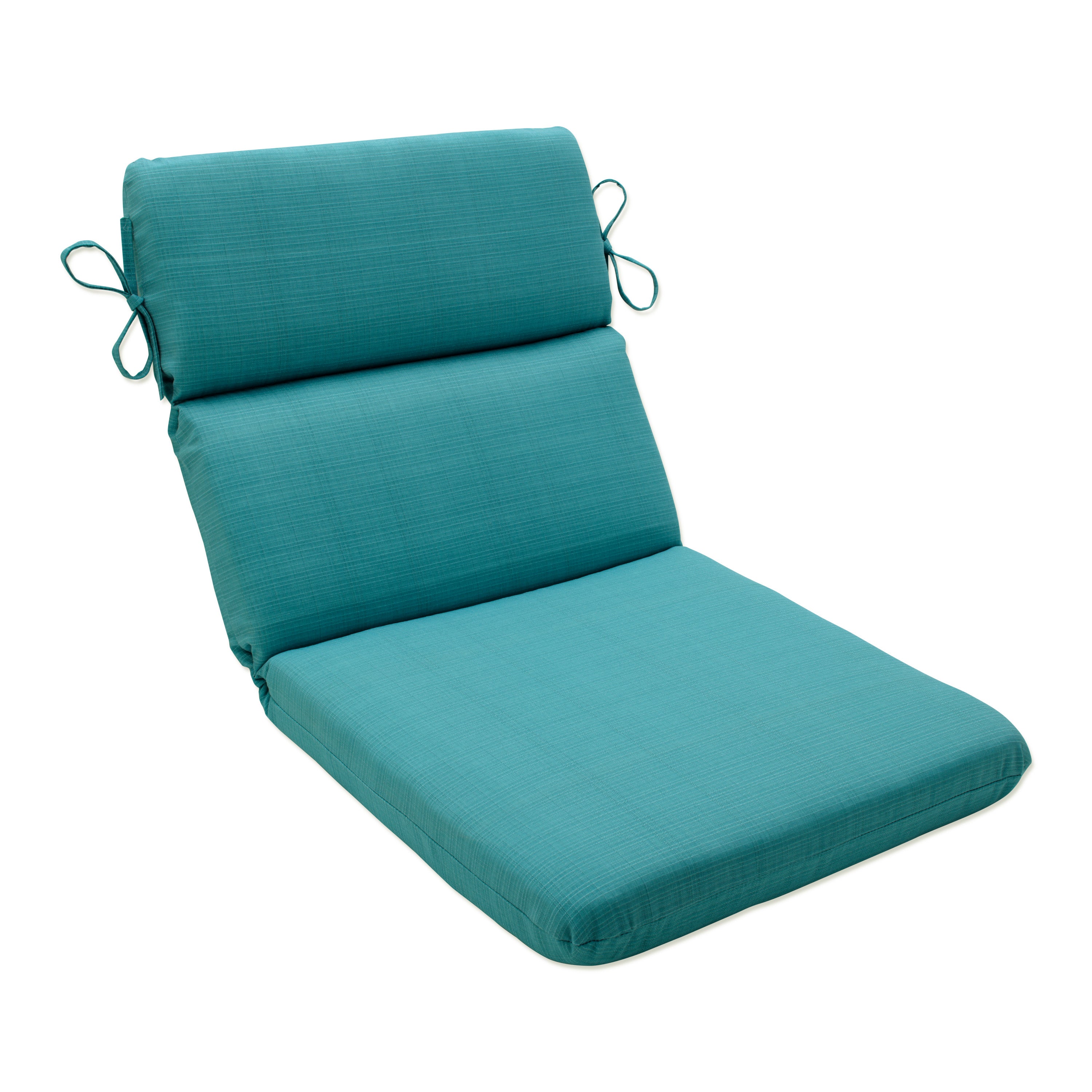 Outdoor/Indoor Forsyth Pool Rounded Corners Chair Cushion - Pillow Perfect