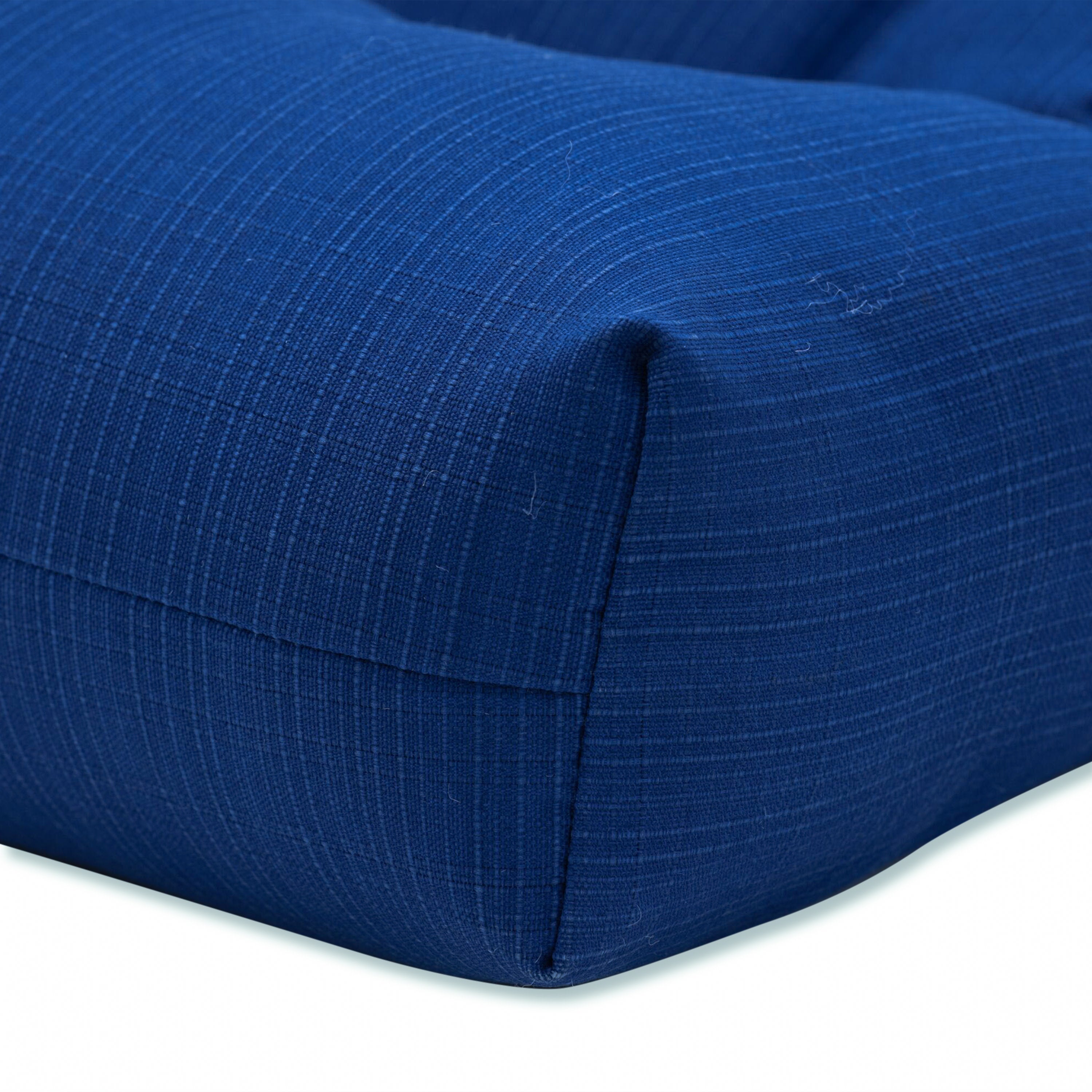Outdoor/Indoor Fresco Blue 60" Blown Bench - Pillow Perfect
