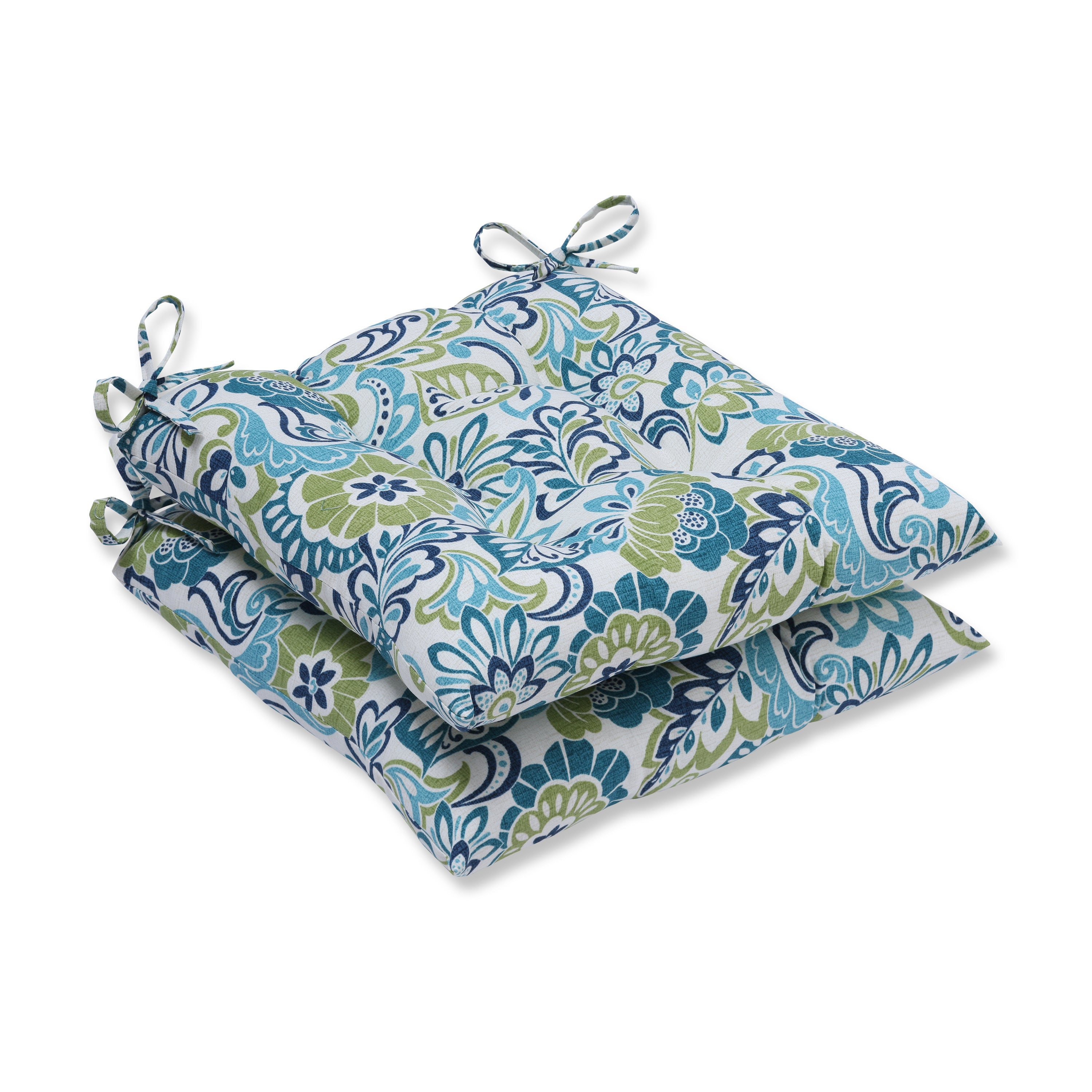 Zoe Mallard Tufted Seat Cushions - Pillow Perfect