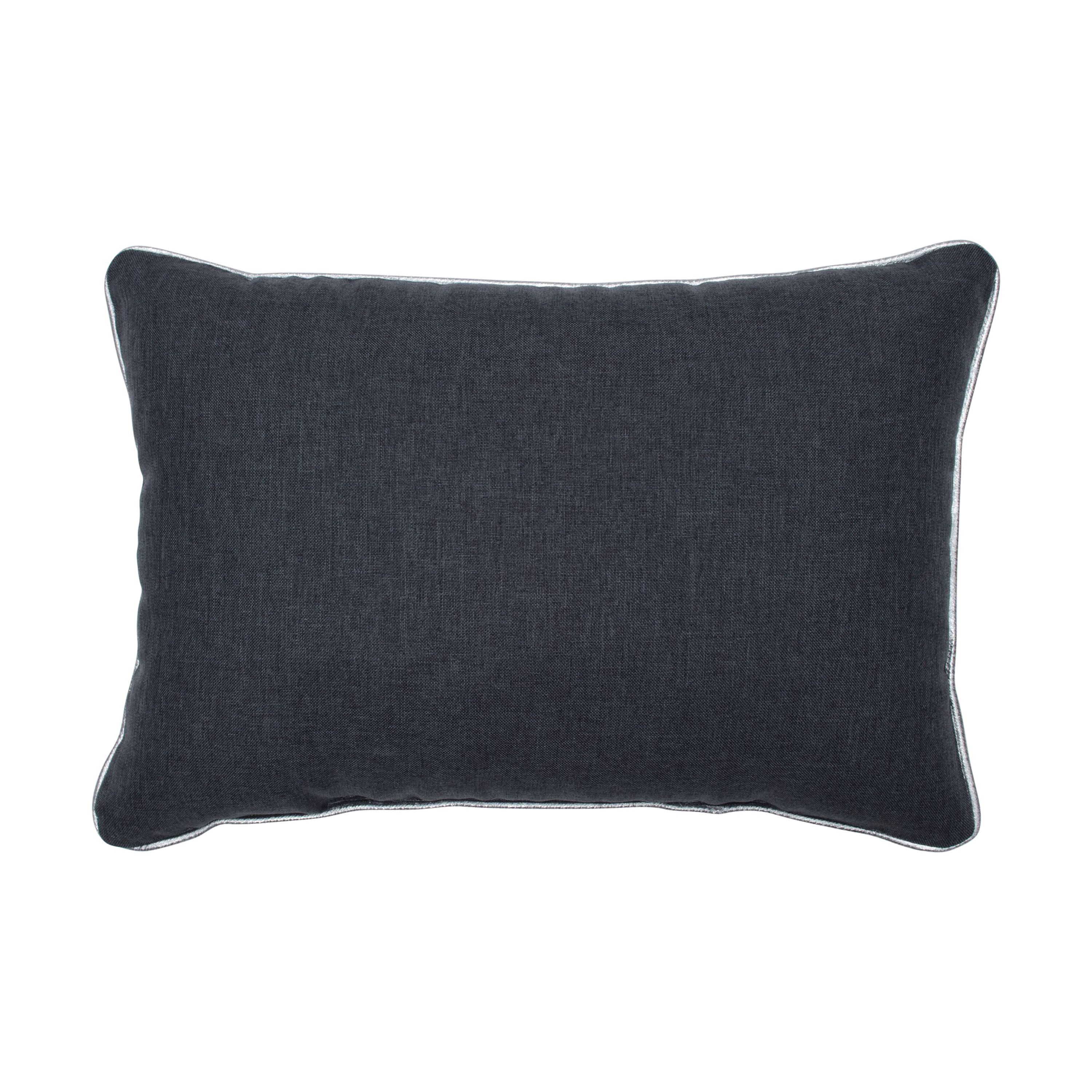 Indoor Christmas Forest Scene Rectangular Throw Pillow - Pillow Perfect