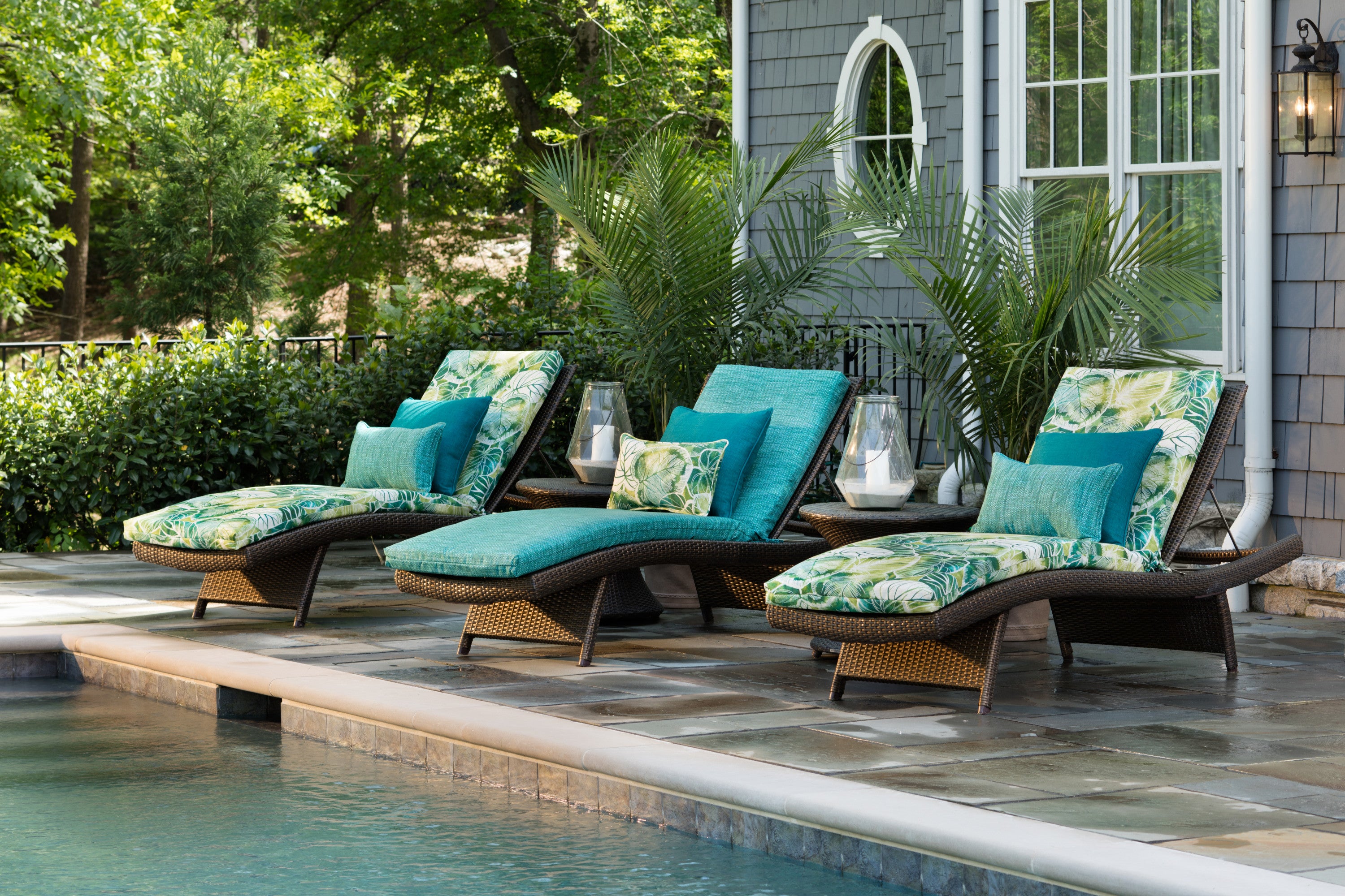 Key Cove Lagoon Chaise Lounge Cushion - Pillow Perfect