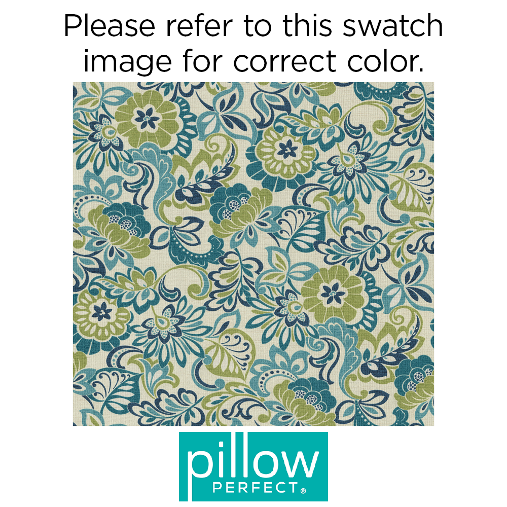 Zoe Mallard Rounded Corners Chair Cushion - Pillow Perfect